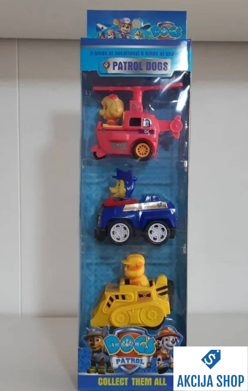 Patrolne šape 3u1 Skaj, Rabl i Cejs - Patrolne šape 3u1 Skaj, Rabl i ...